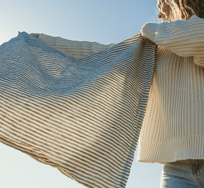 Linen Valance in Natural