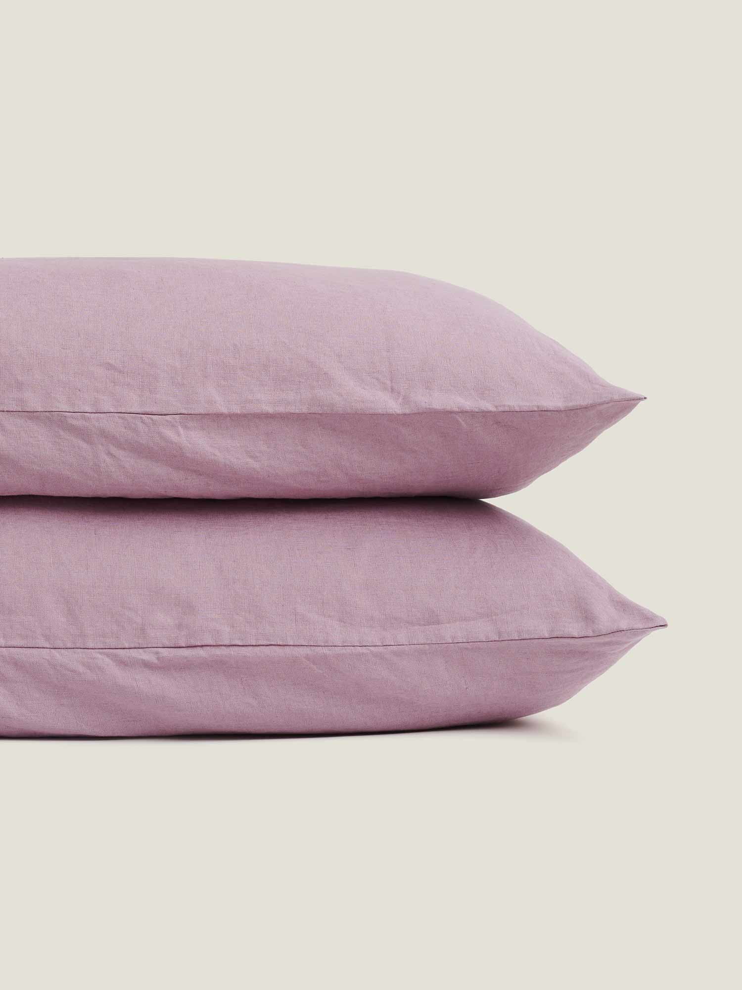 Violet 100% Pure Linen Pillowcase Set – Carlotta+Gee